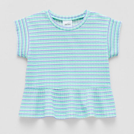 Click here for Okie Dokie Toddler & Little Girls Round Neck Short... prices