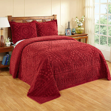 Click here for Better Trends Rio Bedspread Set  One Size  Red prices