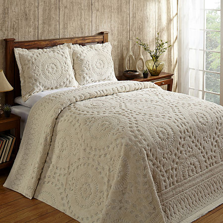 Click here for Better Trends Rio Bedspread Set  One Size  White prices