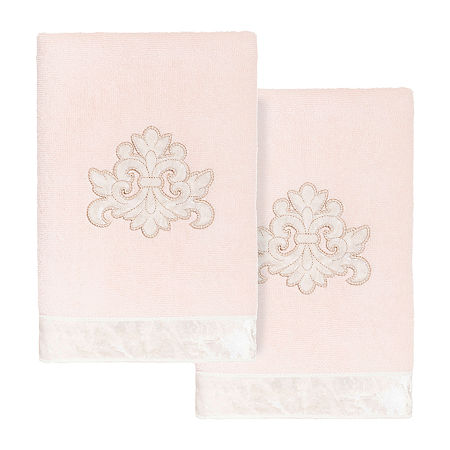 Click here for Linum Home Turkish Cotton May Embellished 2-Pc. Ha... prices