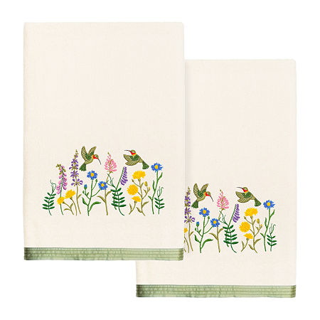 Click here for Linum Home Textiles Hada Embellished 2-pc. Bath To... prices