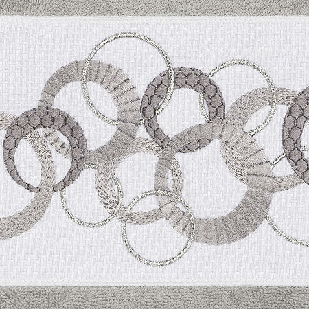 Click here for Linum Home Annabelle Bath Towel - Light Grey prices