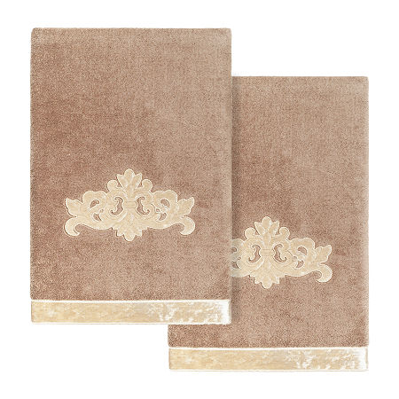 Click here for Linum Home Turkish Cotton May Embellished 2-Pc. Ba... prices