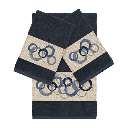 Click here for Linum Home Turkish Cotton Annabelle 3-Pc. Embellis... prices