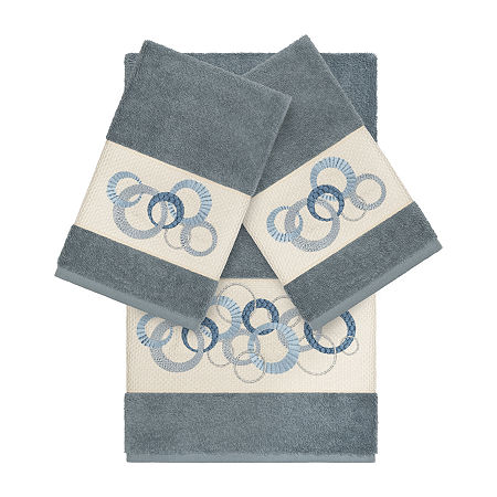 Click here for Linum Home Turkish Cotton Annabelle 3-Pc. Embellis... prices
