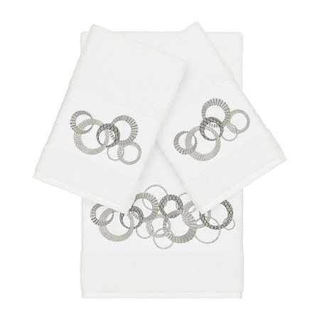 Click here for Linum Home Turkish Cotton Annabelle 3-Pc. Embellis... prices