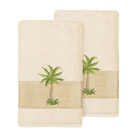 Click here for Linum Home Textiles Colton 2-pc. Embellished Hand... prices