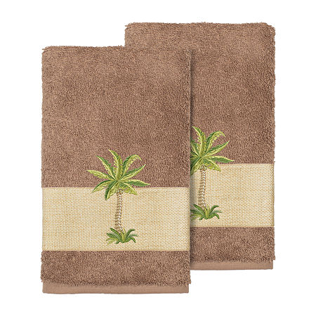 Click here for Linum Home Textiles Colton 2-pc. Embellished Hand... prices