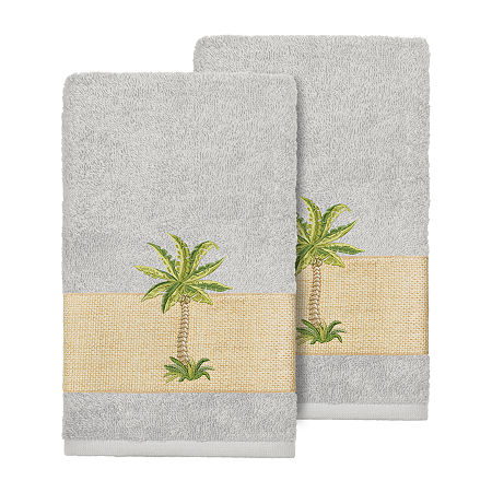 Click here for Linum Home Textiles Colton 2-pc. Embellished Hand... prices