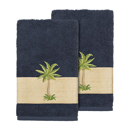 Click here for Linum Home Textiles Colton 2-pc. Embellished Hand... prices