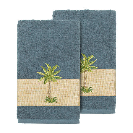 Click here for Linum Home Textiles Colton 2-pc. Embellished Hand... prices