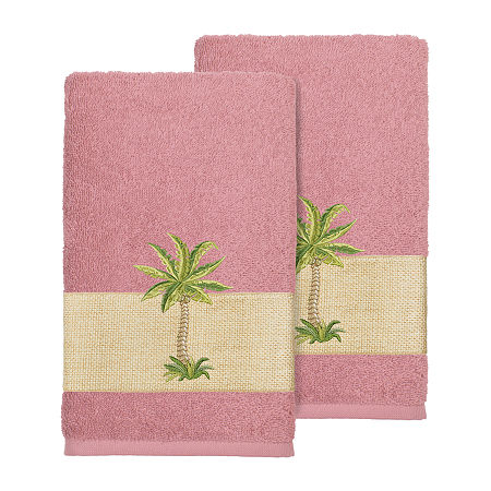 Click here for Linum Home Textiles Colton 2-pc. Embellished Hand... prices