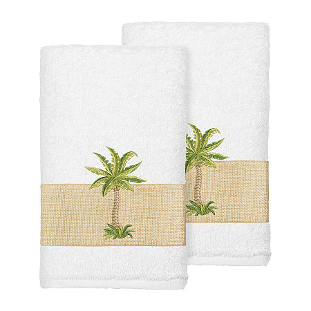 Click here for Linum Home Textiles Colton 2-pc. Embellished Hand... prices