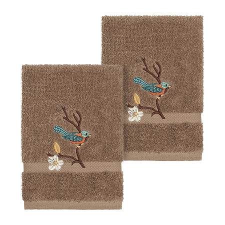 Click here for Linum Home Textiles Springtime 2-pc. Embellished W... prices