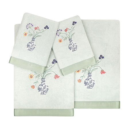 Click here for Linum Home Turkish Cotton Stella Embellished 4-Pc.... prices