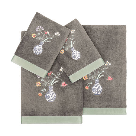 Click here for Linum Home Turkish Cotton Stella Embellished 4-Pc.... prices