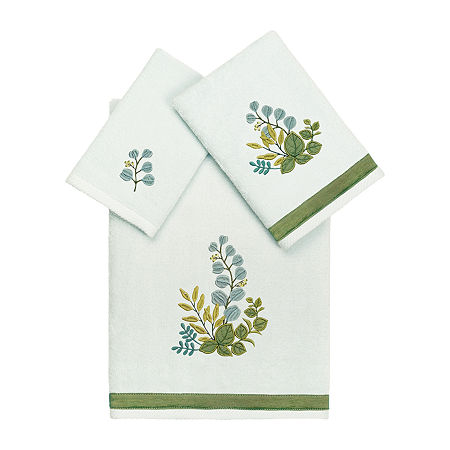 Click here for Linum Home Turkish Cotton Botanica Embellished 3-P... prices