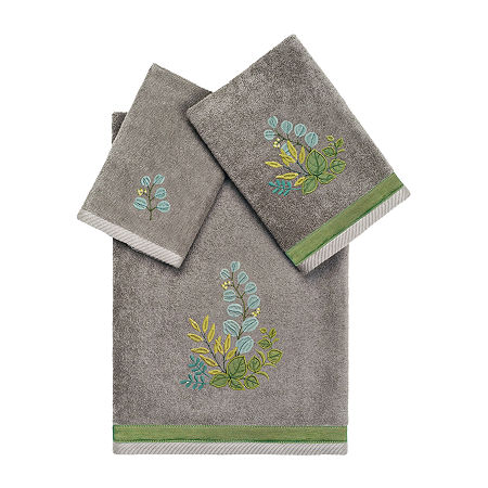 Click here for Linum Home Turkish Cotton Botanica Embellished 3-P... prices