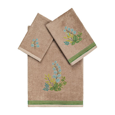 Click here for Linum Home Turkish Cotton Botanica Embellished 3-P... prices