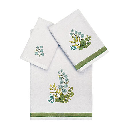 Click here for Linum Home Turkish Cotton Botanica Embellished 3-P... prices