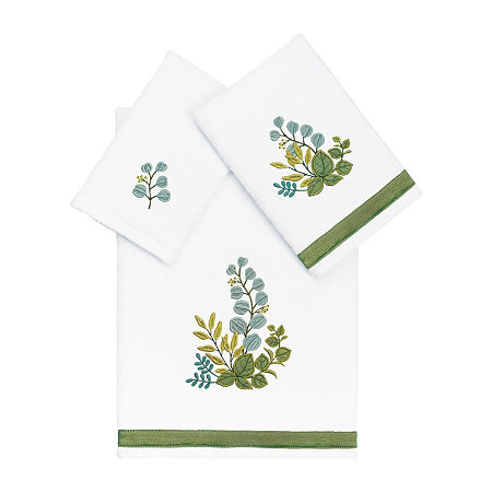 Click here for Linum Home Turkish Cotton Botanica Embellished 3-P... prices