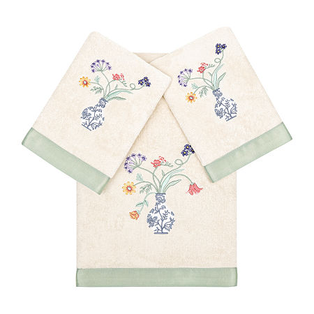 Click here for Linum Home Turkish Cotton Stella Embellished 3-Pc.... prices