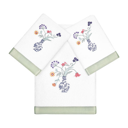 Click here for Linum Home Turkish Cotton Stella Embellished 3-Pc.... prices