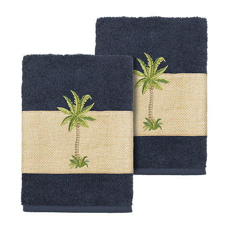 Click here for Linum Home Textiles Colton 2-pc. Embellished Washc... prices