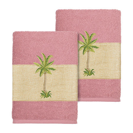 Click here for Linum Home Textiles Colton 2-pc. Embellished Washc... prices