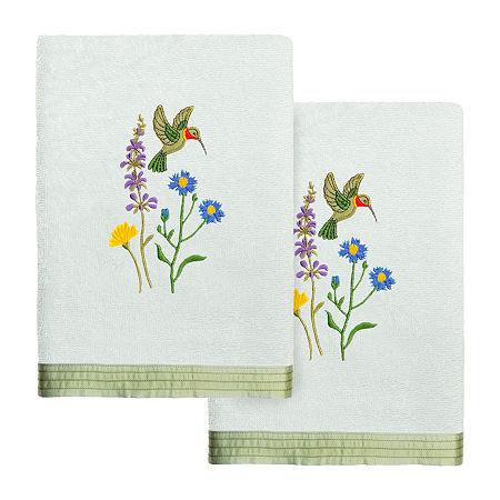 Click here for Linum Home Textiles Hada 2-pc. Embellished Hand To... prices