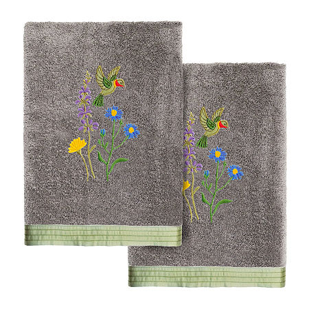 Click here for Linum Home Textiles Hada 2-pc. Embellished Hand To... prices