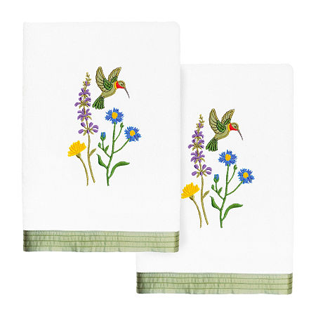 Click here for Linum Home Textiles Hada 2-pc. Embellished Hand To... prices