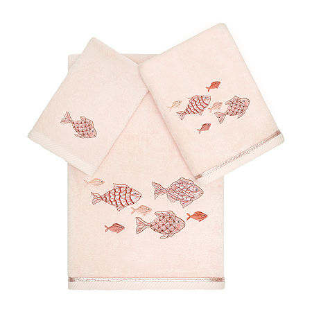Click here for Linum Home Turkish Cotton Figi Embellished 3-Pc. B... prices