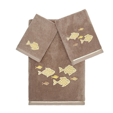 Click here for Linum Home Turkish Cotton Figi Embellished 3-Pc. B... prices