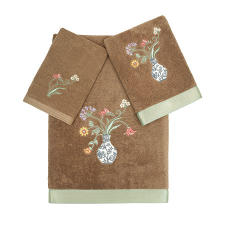 Click here for Linum Home Turkish Cotton Stella Embellished 3-Pc.... prices