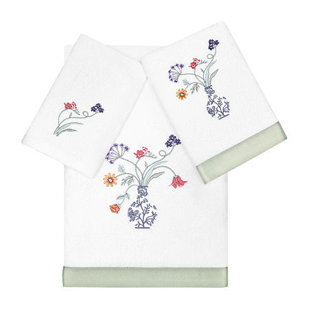 Click here for Linum Home Turkish Cotton Stella Embellished 3-Pc.... prices