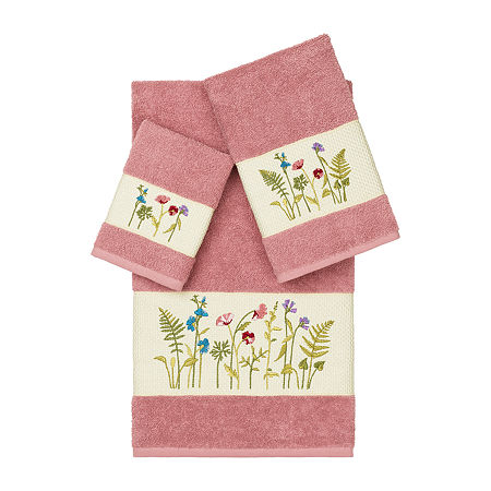 Click here for Linum Home Serenity 3-Pc. Embellished Towel Set -... prices