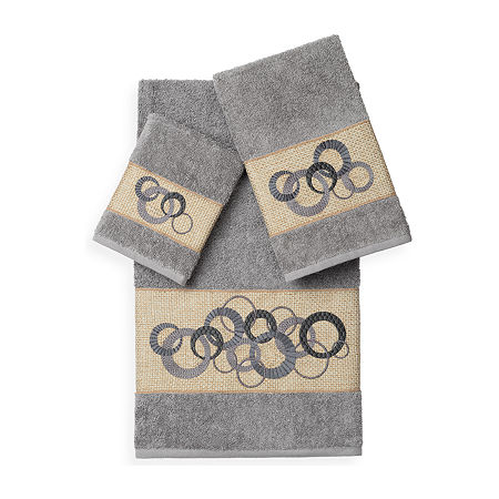 Click here for Linum Home Annabelle 3-Pc. Embellished Towel Set -... prices