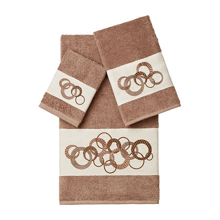 Click here for Linum Home Annabelle 3-Pc. Embellished Towel Set -... prices