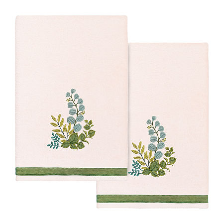 Click here for Linum Home Turkish Cotton Botanica Embellished 2-P... prices