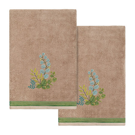 Click here for Linum Home Turkish Cotton Botanica Embellished 2-P... prices