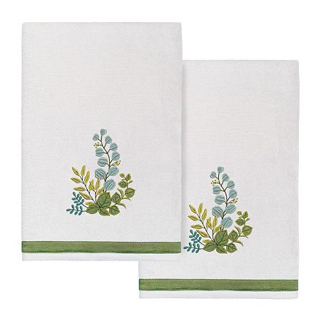 Click here for Linum Home Turkish Cotton Botanica Embellished 2-P... prices
