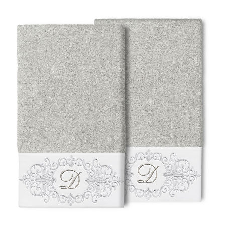 Click here for Linum Home Textiles Monica Silver Embellished 2-pc... prices