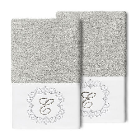 Click here for Linum Home Textiles Monica Silver Embellished 2-pc... prices