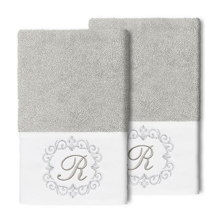 Click here for Linum Home Textiles Monica Silver Embellished 2-pc... prices