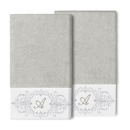 Click here for Linum Home Textiles Monica Silver Embellished 2-pc... prices