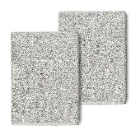 Click here for Linum Home Textiles Monica Silver Embellished 2-pc... prices