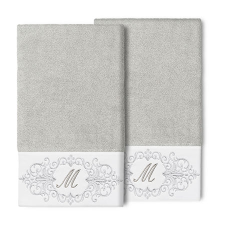 Click here for Linum Home Textiles Monica Silver Embellished 2-pc... prices