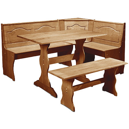 Click here for Chelsea Breakfast Nook Set  One Size  Brown prices