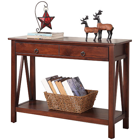 Click here for Titian Console Table  One Size  Brown prices